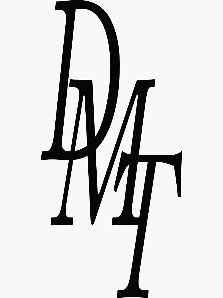"DMT design" Sticker by KleinJenny | Redbubble