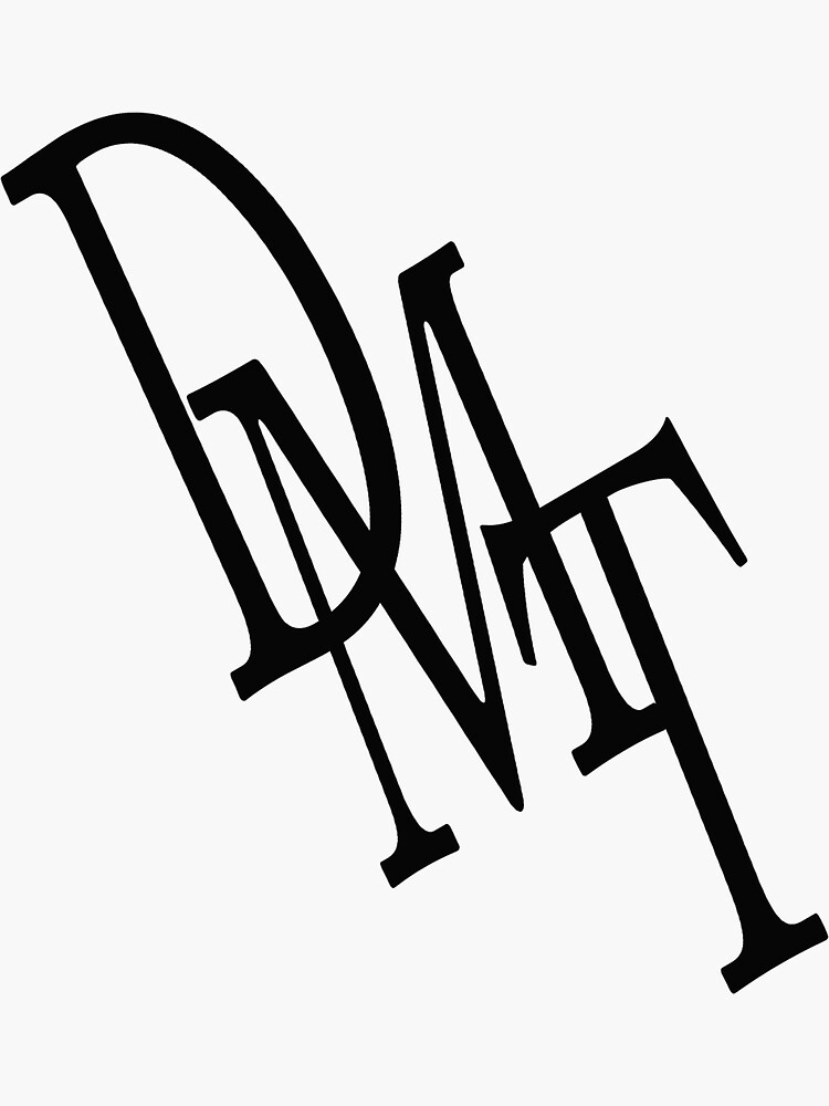 "DMT design" Sticker for Sale by KleinJenny | Redbubble