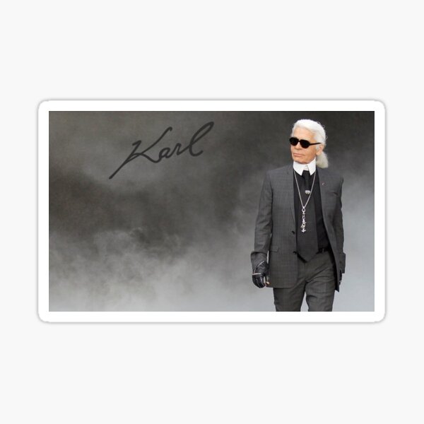 Karl Lagerfeld Stickers | Redbubble
