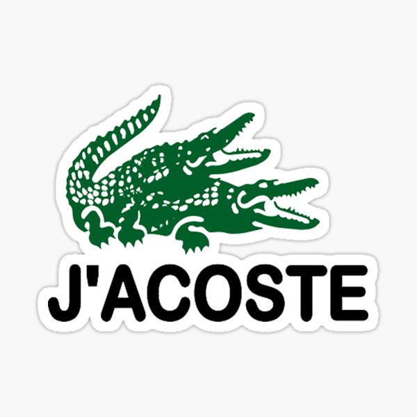 Lacoste Stickers | Redbubble