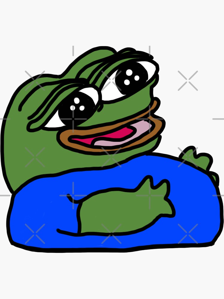 "Peepo Fat" Sticker for Sale by Rob-Smith | Redbubble