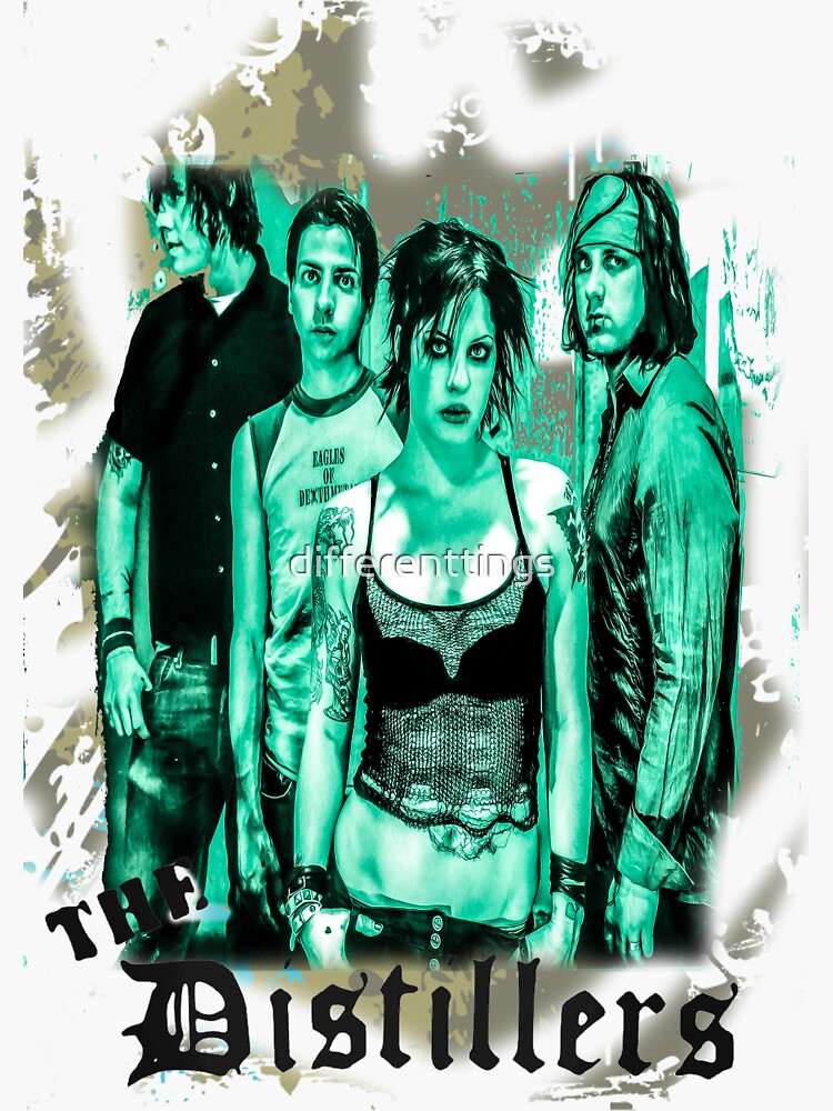 "distillers print art" Sticker for Sale by differenttings | Redbubble