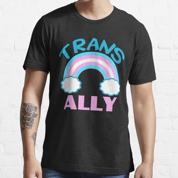 "Trans Ally" T-shirt by elishamarie28 | Redbubble