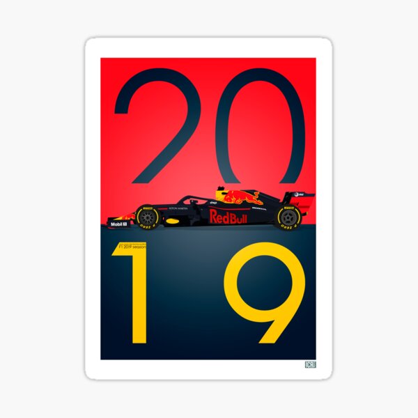 "RB Racing 2019" Sticker for Sale by ICRDesigns | Redbubble