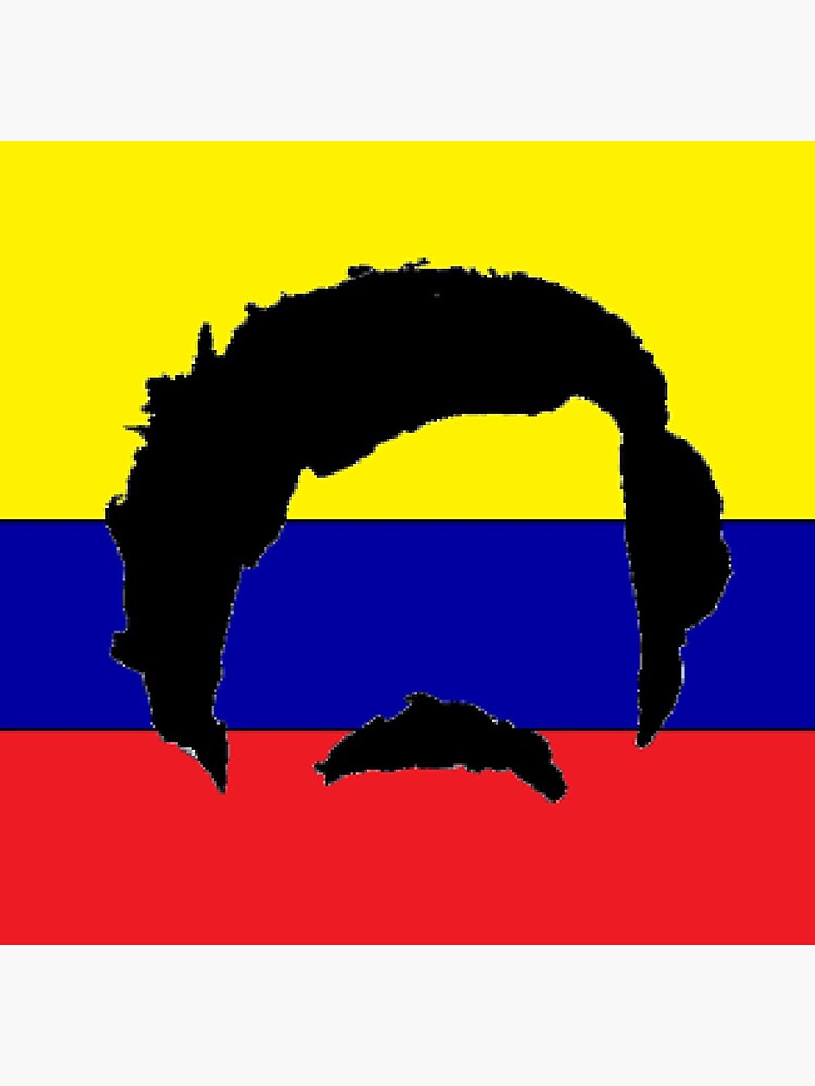 Lámina fotográfica «Bandera de pablo escobar» de FelipeRV | Redbubble