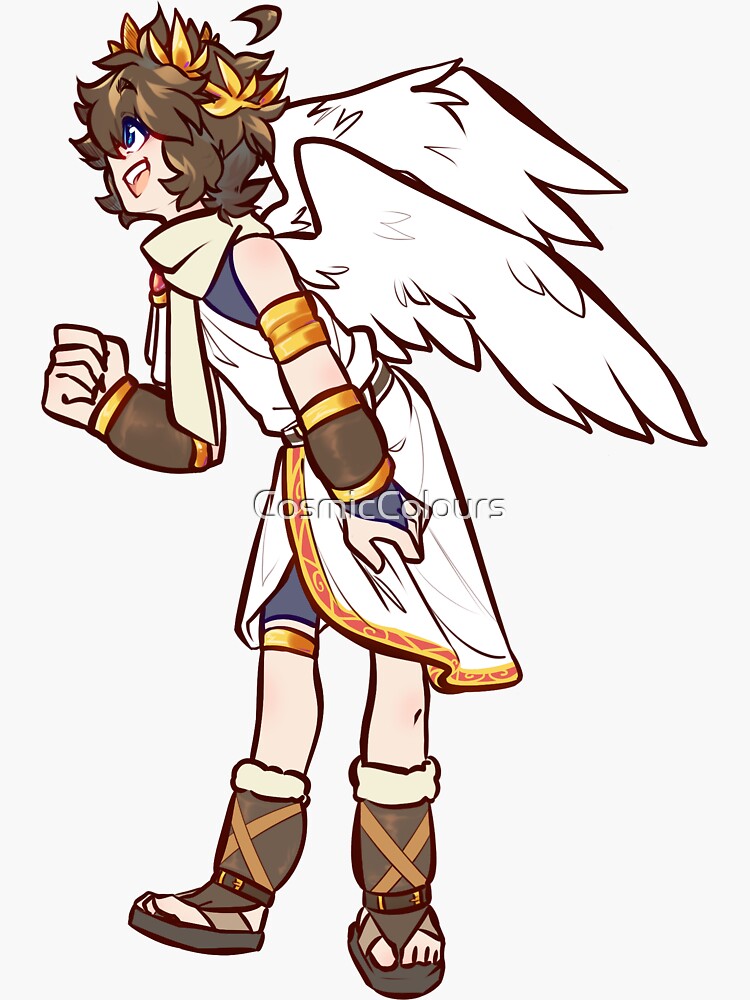 "Ready for Battle!!" Sticker for Sale by CosmicColours | Redbubble