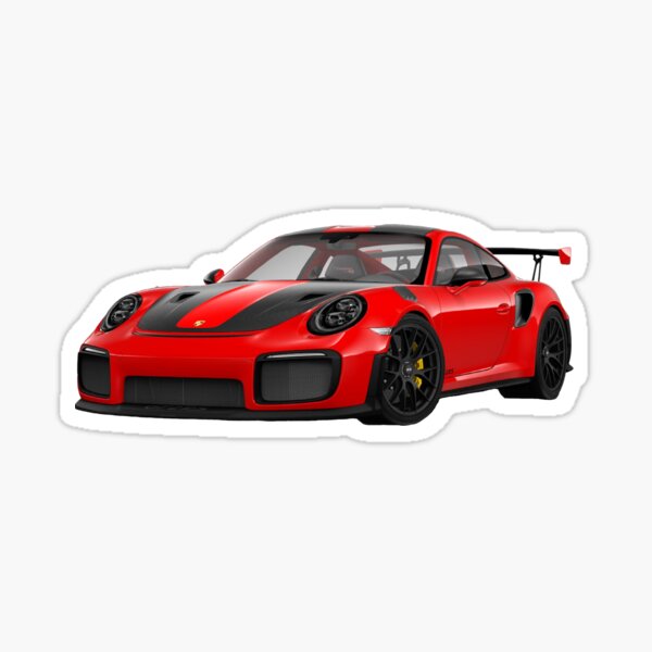 "Porsche GT2RS Design" Sticker for Sale by The-Bomb | Redbubble