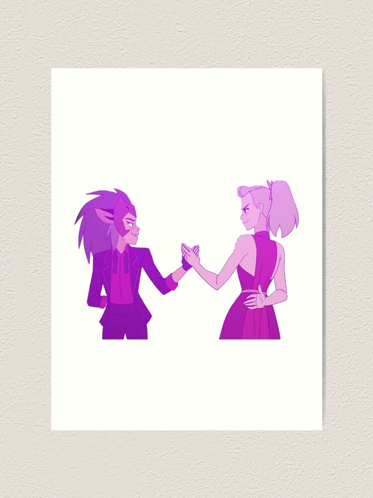 "She-Ra - Alora and Catra Dancing at Princess Prom 2 (She-Ra and the ...