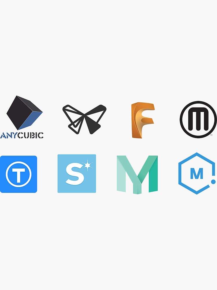 "3D Printing Sticker Pack" Sticker for Sale by allegory13 | Redbubble