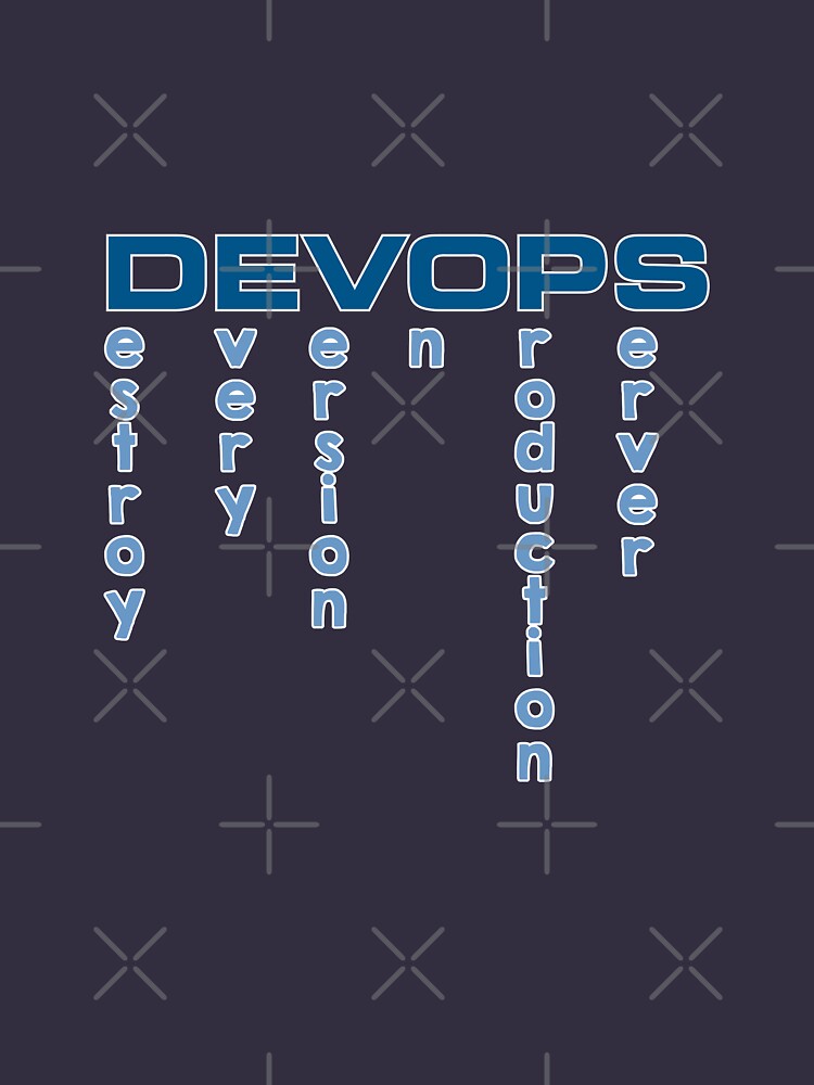 "devops" T-shirt for Sale by Caldofran | Redbubble | programmer t ...