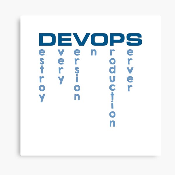 Devops Canvas Prints | Redbubble