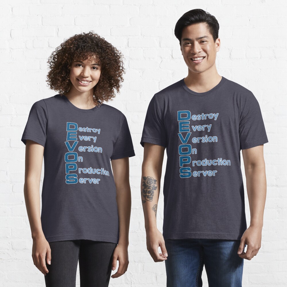 "devops" T-shirt for Sale by Caldofran | Redbubble | programmer t ...