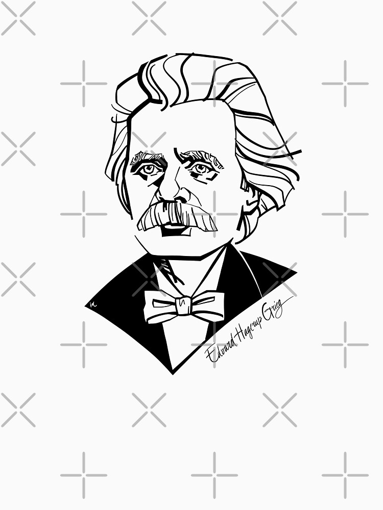 "Edvard Grieg" Pullover Hoodie for Sale by irinaivanova | Redbubble