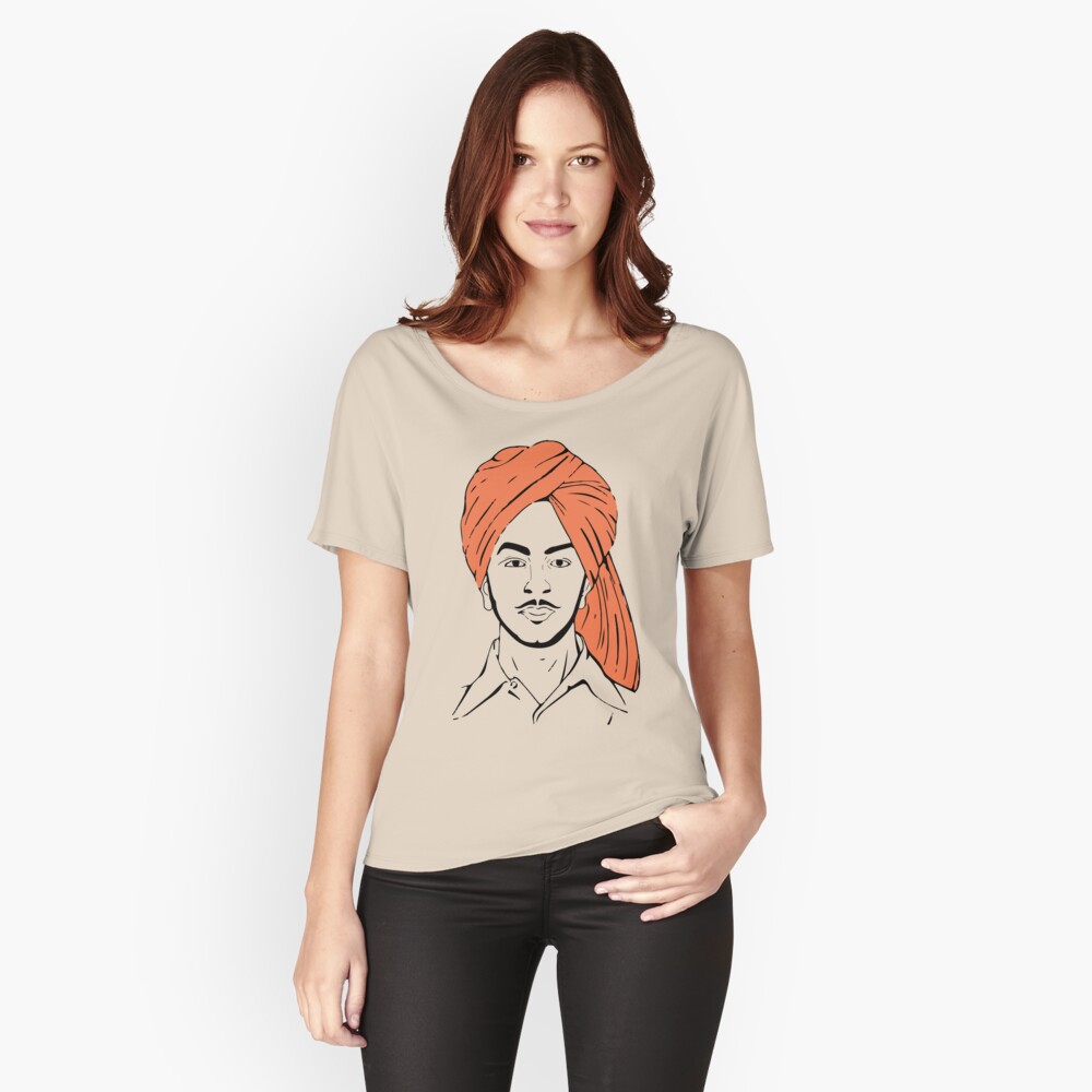 "Bhagat Singh The Punjabi Indian Hero Freedom Fighter shirt" Sticker ...