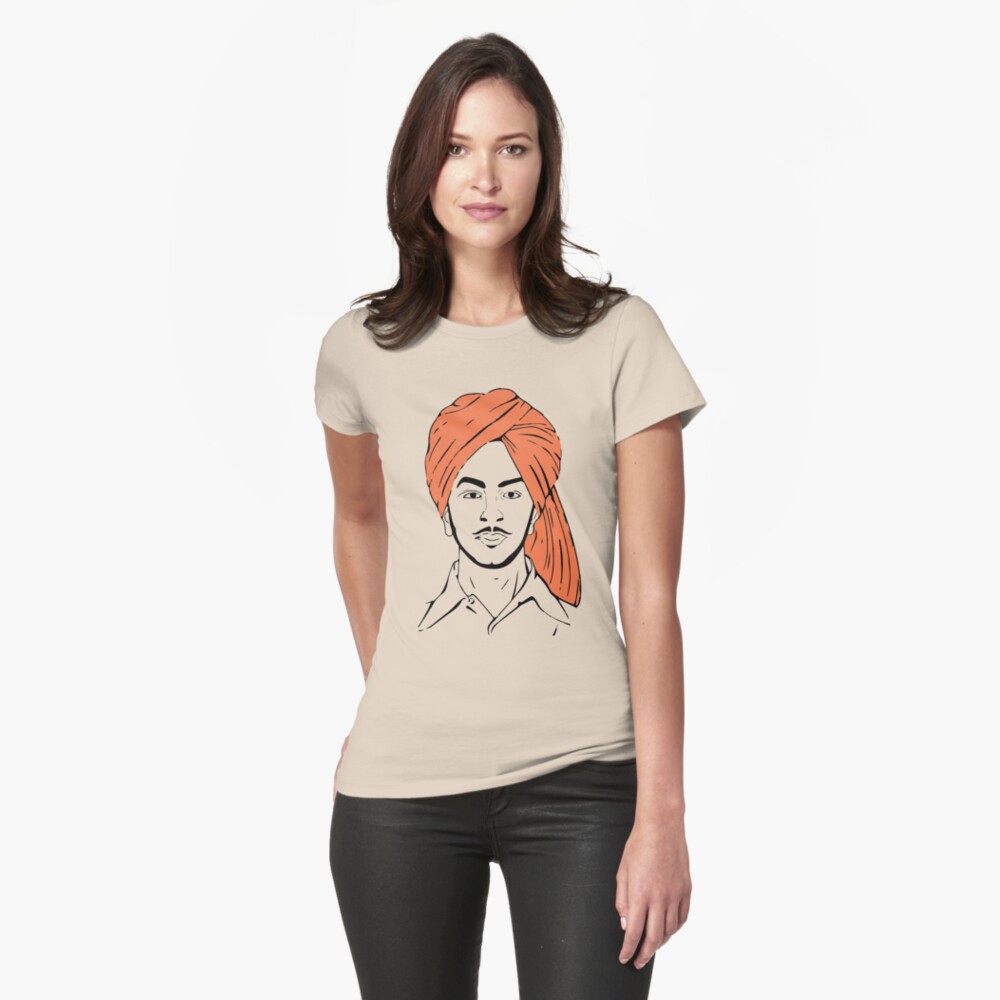 "Bhagat Singh The Punjabi Indian Hero Freedom Fighter shirt" Sticker ...