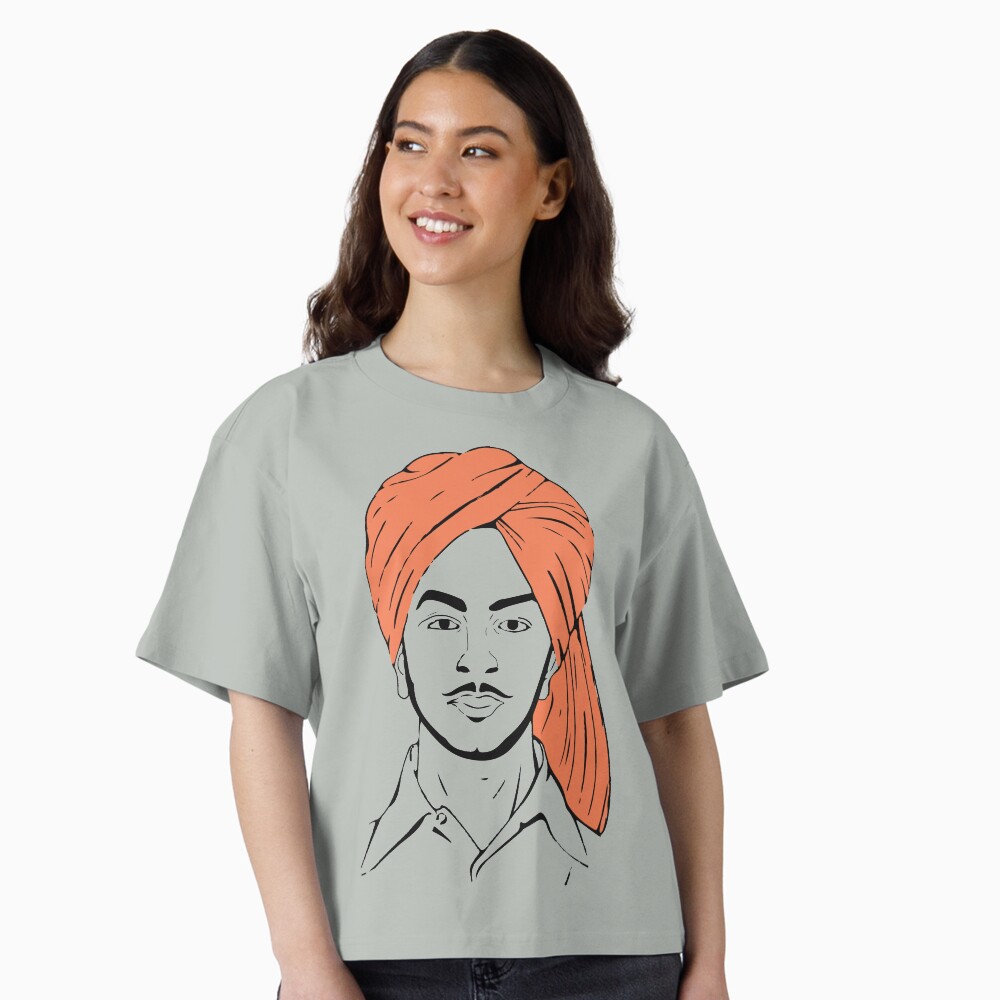 "Bhagat Singh The Punjabi Indian Hero Freedom Fighter shirt" Sticker ...