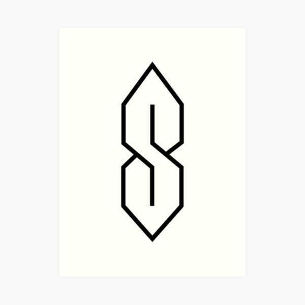 "The Cool S, Pointy S or Super S 90s Kids School Meme T-shirt" Art ...