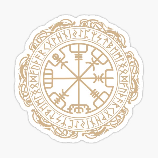 "Rune Circle" Sticker for Sale by FantasySkyArt | Redbubble