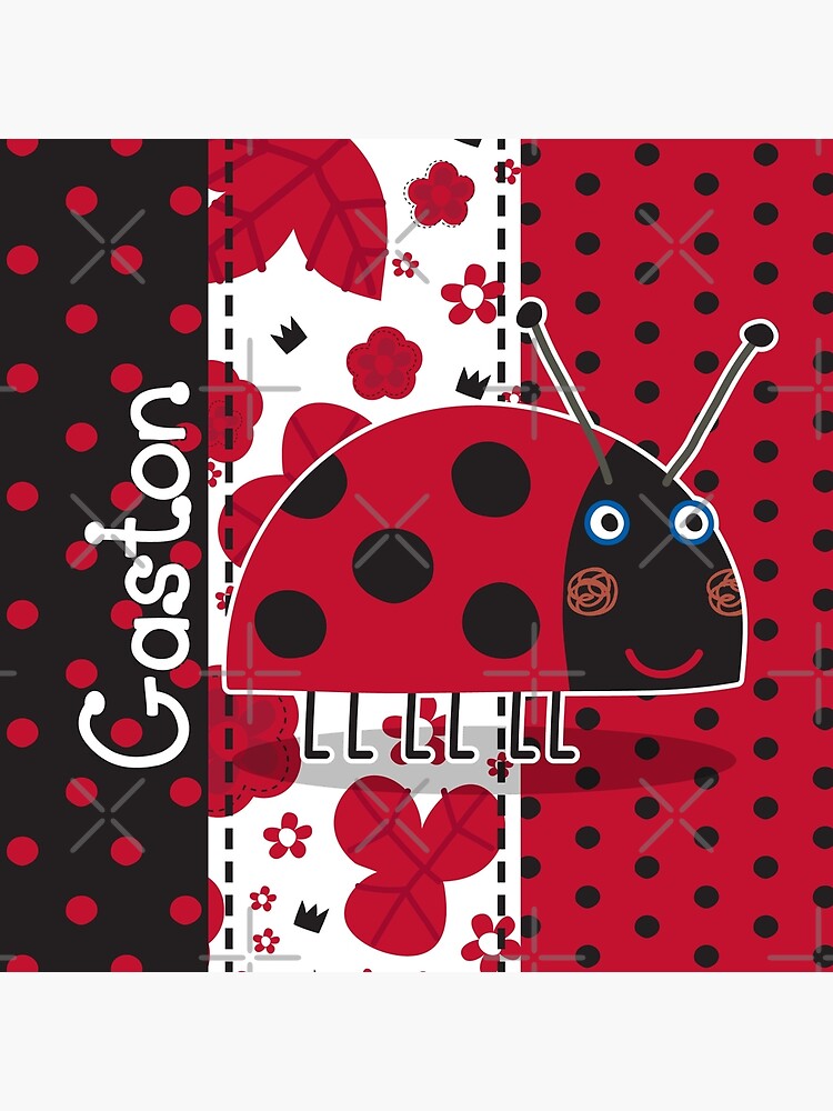 "Gaston the Ladybird" Art Board Print for Sale by kidzfavez | Redbubble
