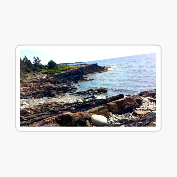 "On Rocky Shores" Sticker for Sale by Totallyalive | Redbubble