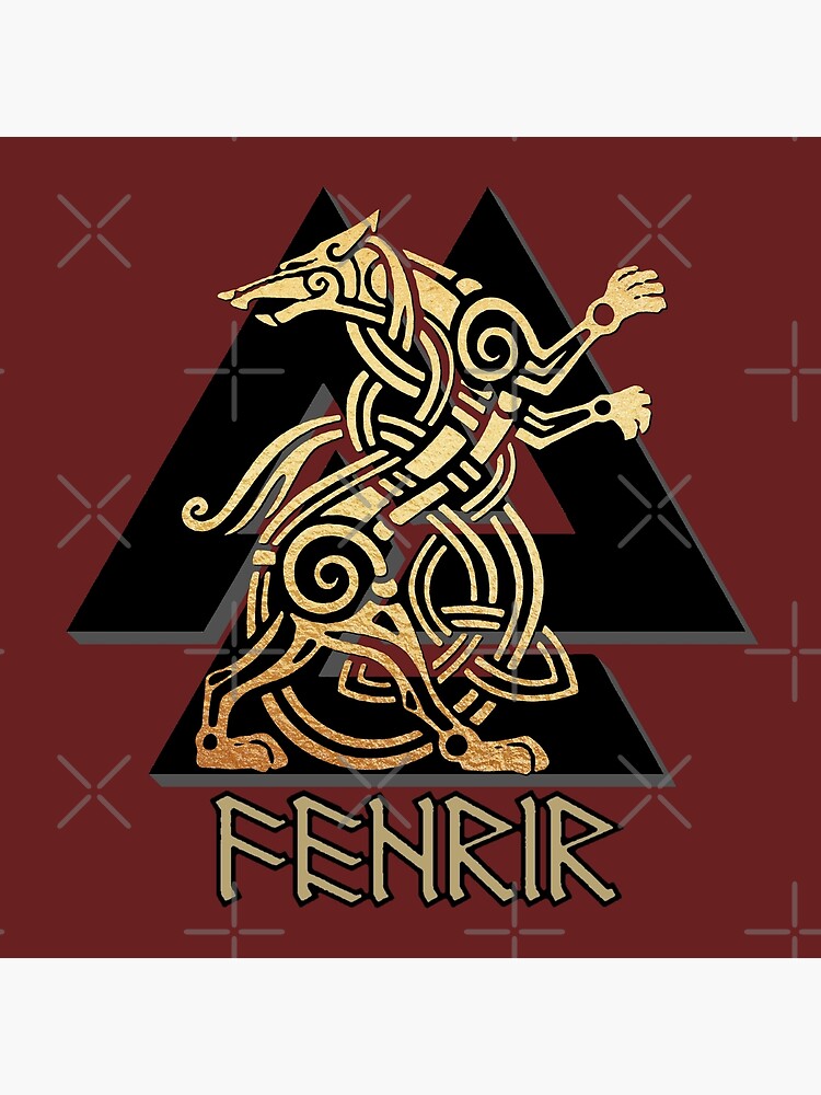"FENRIR" Poster for Sale by FantasySkyArt | Redbubble