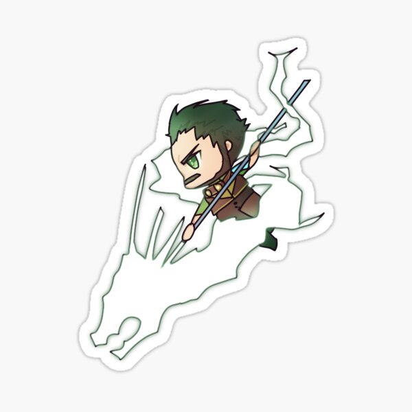 "CG Cid Chibi" Sticker for Sale by ladyhero | Redbubble