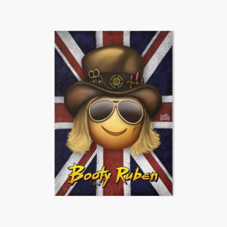 "Booji - Union Jack (Portrait)" Art Board Print by DanielHorner | Redbubble
