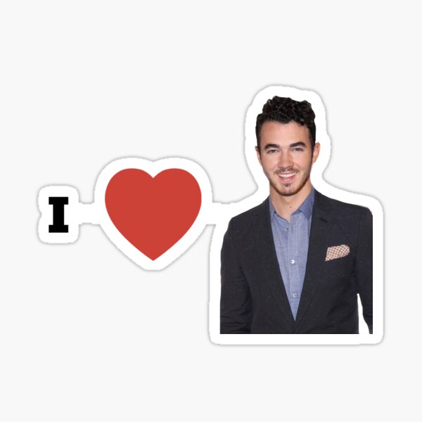 "I Love Kevin " Sticker by slcomino | Redbubble