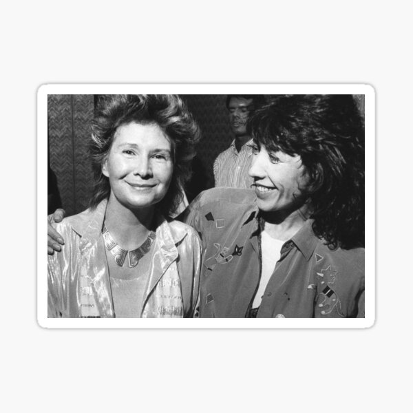 "Lily Tomlin and Jane Wagner " Sticker for Sale by eryn03 | Redbubble