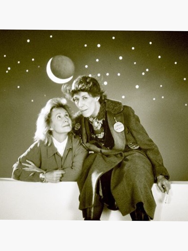 "Lily Tomlin and Jane Wagner " Sticker for Sale by eryn03 | Redbubble