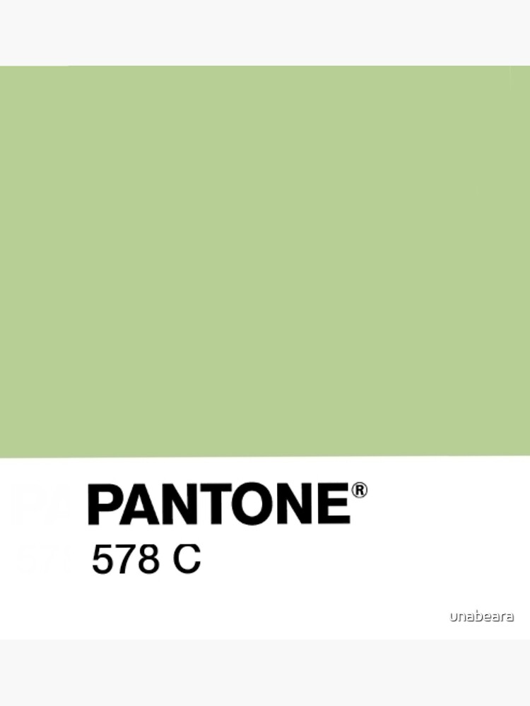 "Pantone 578 C" Sticker for Sale by unabeara | Redbubble