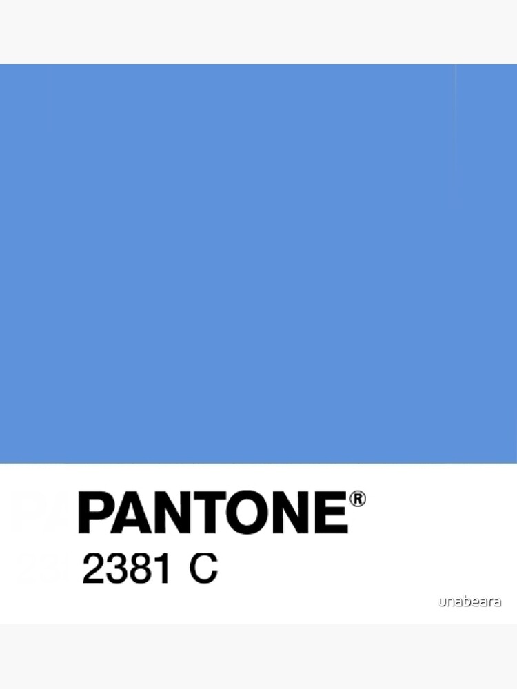 "Pantone 2381 C" Poster for Sale by unabeara | Redbubble
