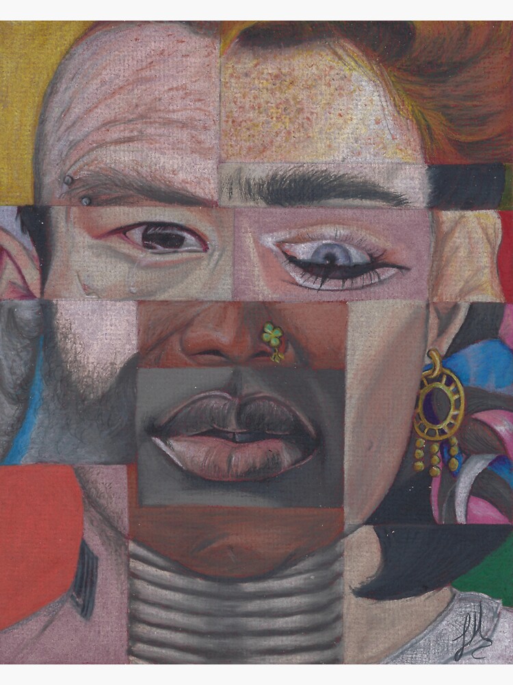 "multicultural" Sticker by Jimmydean39 | Redbubble