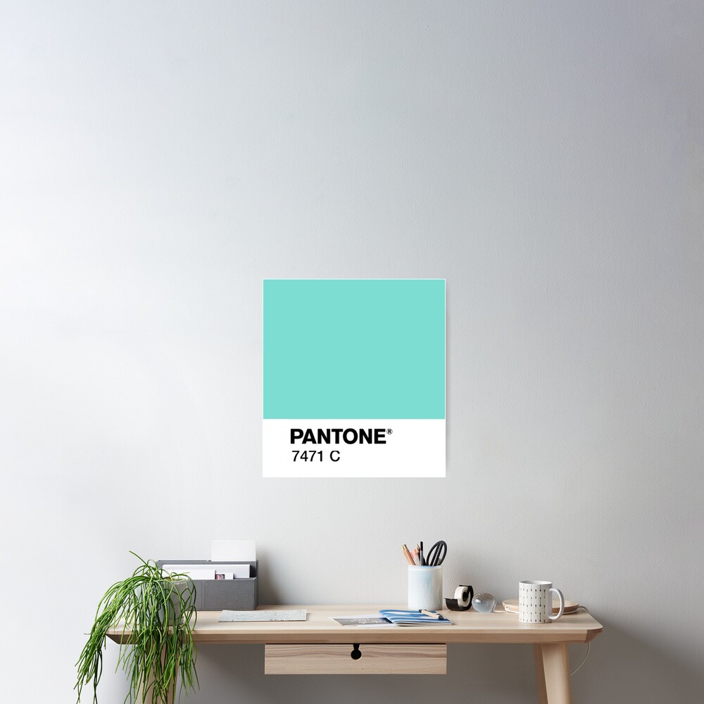 "Pantone 7471 C" Poster for Sale by unabeara | Redbubble