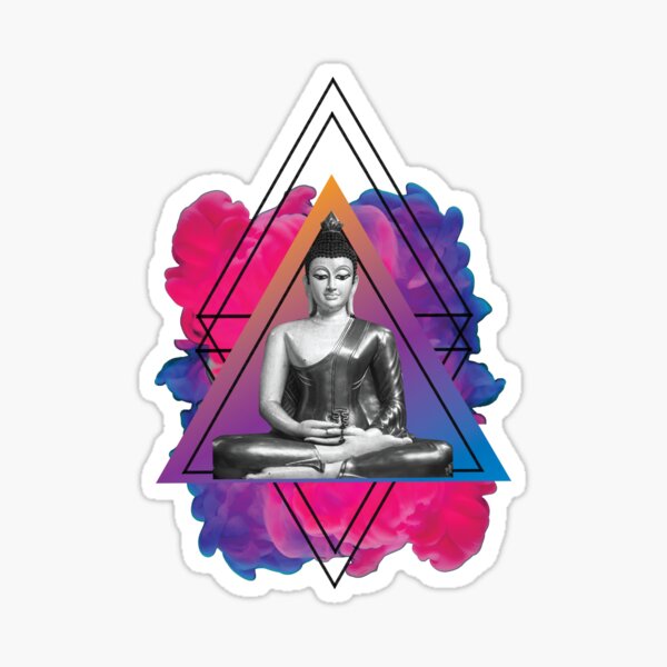"Buddha" Sticker for Sale by signsbymiranda | Redbubble