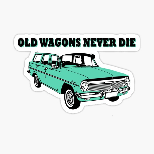 "EH Holden wagon- Old wagons never die" Sticker for Sale by Ch1ckenMan ...