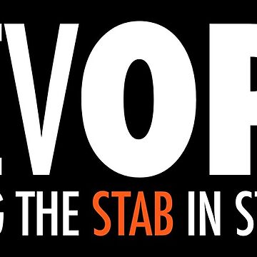 "Keeping the Stab in Stability (sticker)" Sticker for Sale by unixorn ...