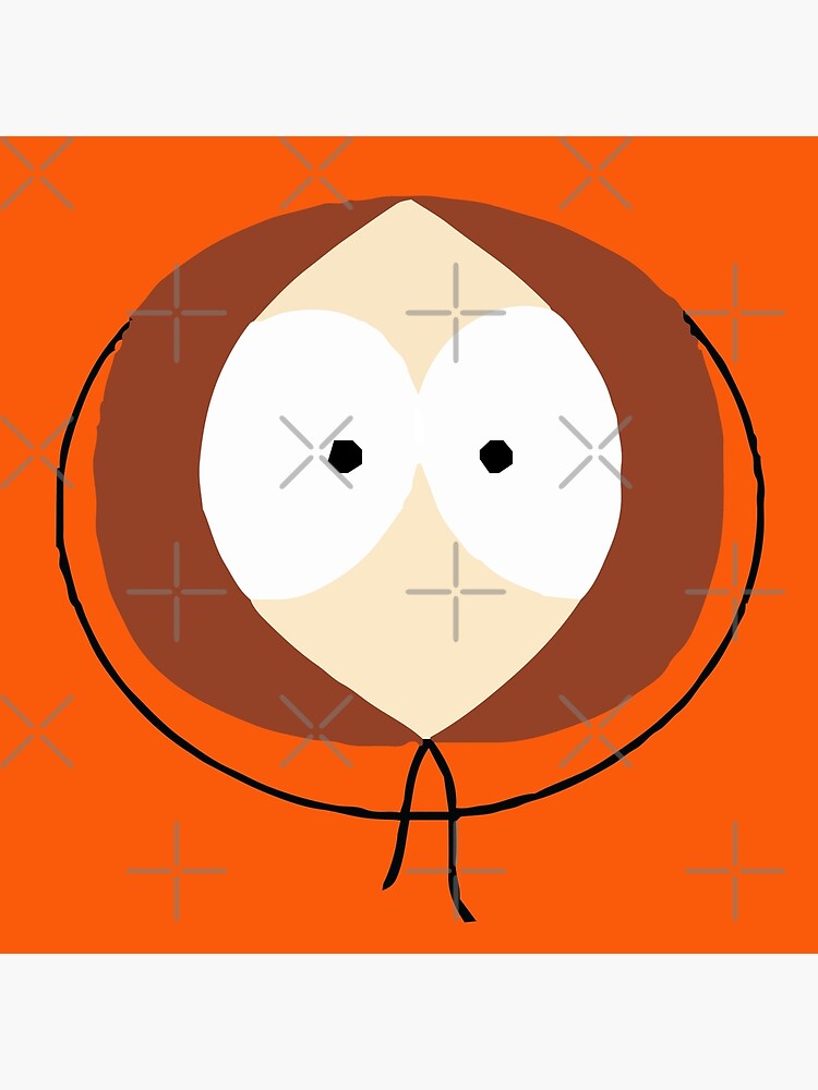 "South Park - KENNY" Pillow for Sale by Muni-M | Redbubble