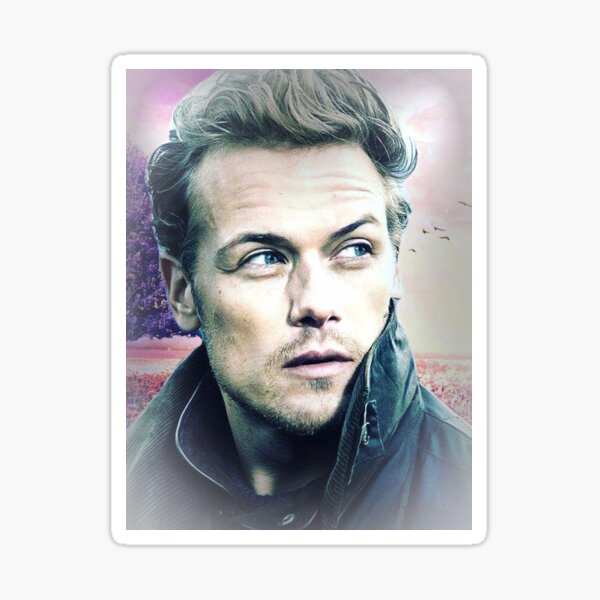 Sam Heughan Stickers | Redbubble