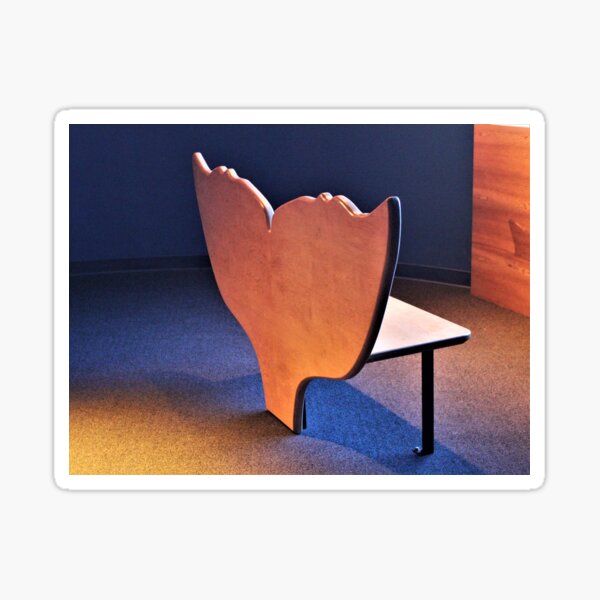 "The Whale Fluke Chair" Sticker for Sale by marthahs | Redbubble