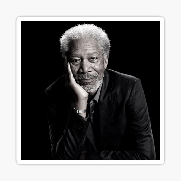 Morgan Freeman Stickers | Redbubble
