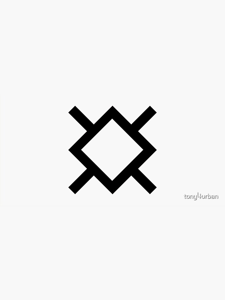 "Northern Cheyenne symbol" Sticker for Sale by tony4urban | Redbubble