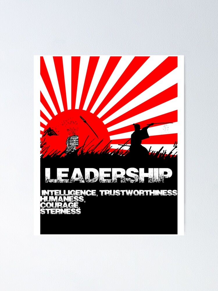 "Sun Tzu's 5 Principles of Leadership" Poster for Sale by obviouslogic ...