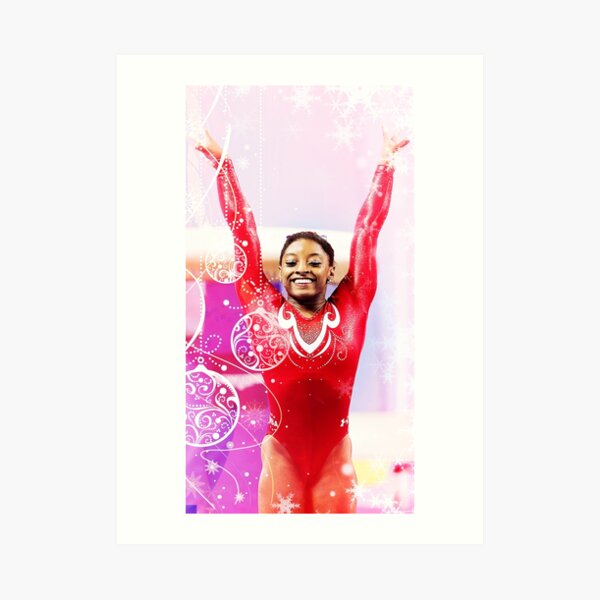 Simone Biles Art Prints | Redbubble
