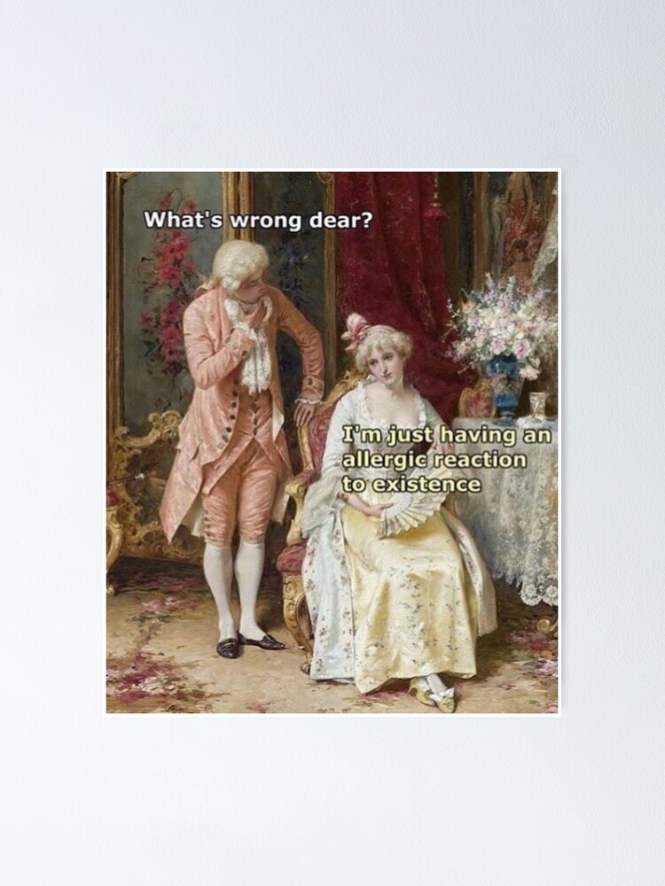 "Vintage meme " Poster by caitlinwashere | Redbubble
