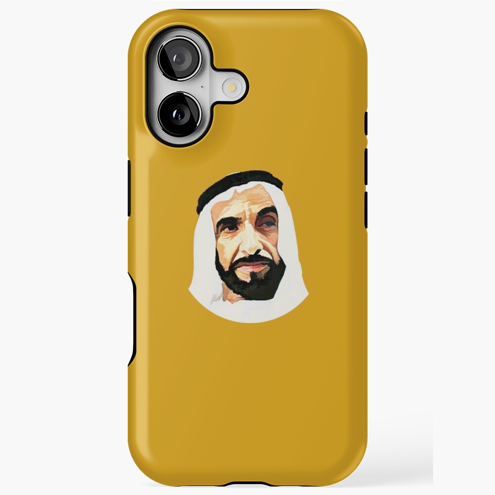 "Sheikh Zayed Mobile Case" Sticker for Sale by OmarDakhane | Redbubble