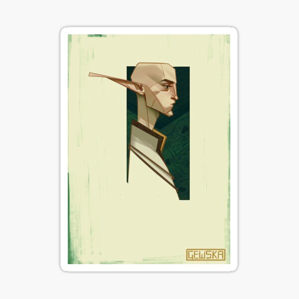 "Solas" Sticker for Sale by Gewska | Redbubble