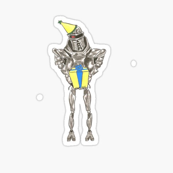 "Happy Birthday Cylon" Sticker for Sale by keyanna | Redbubble