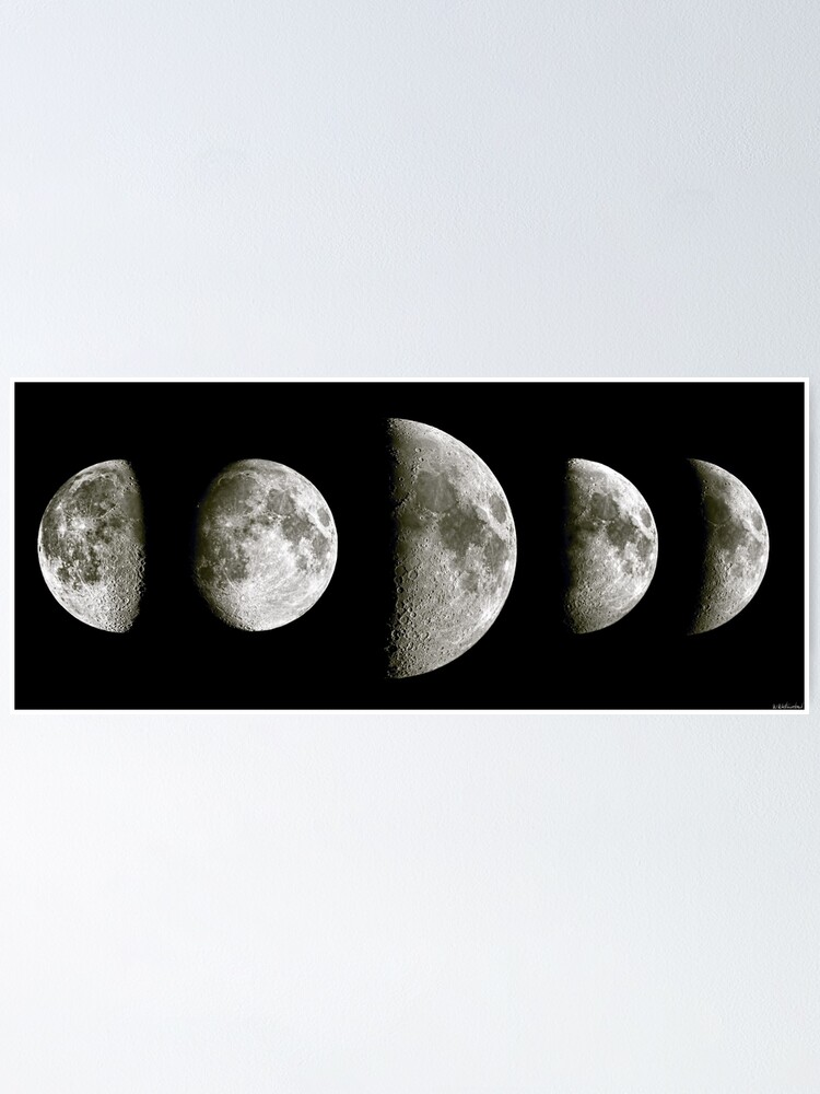 "Five Moons 1" Poster for Sale by WWestmoreland | Redbubble