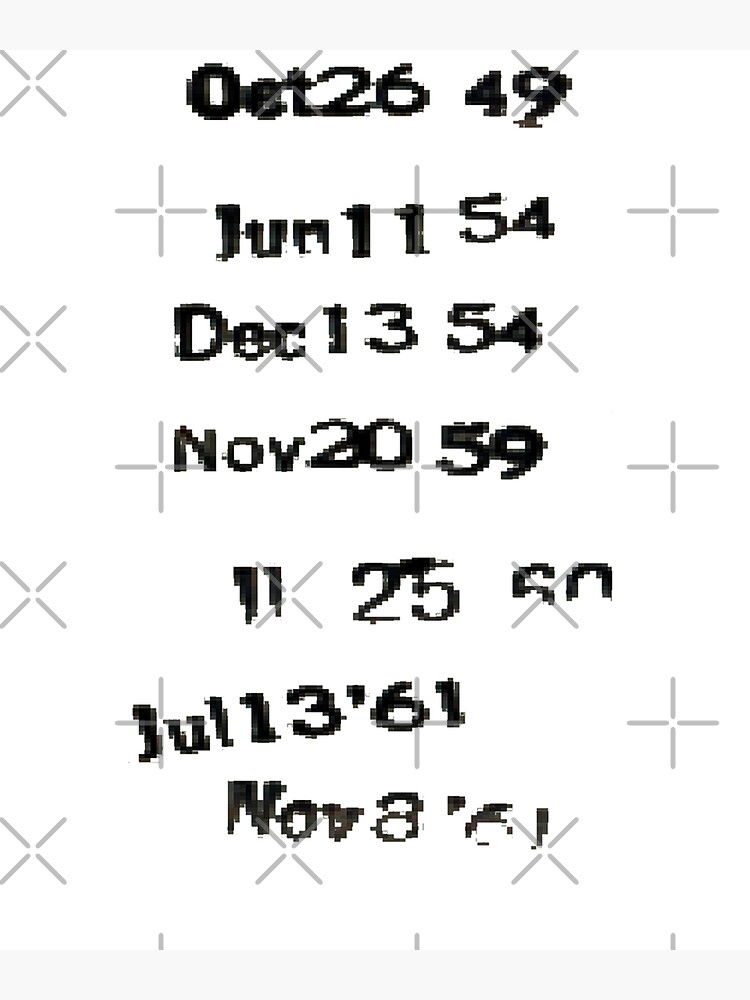 "Library Stamp Due Date Card Design 4" Poster by rieriecoils1 | Redbubble